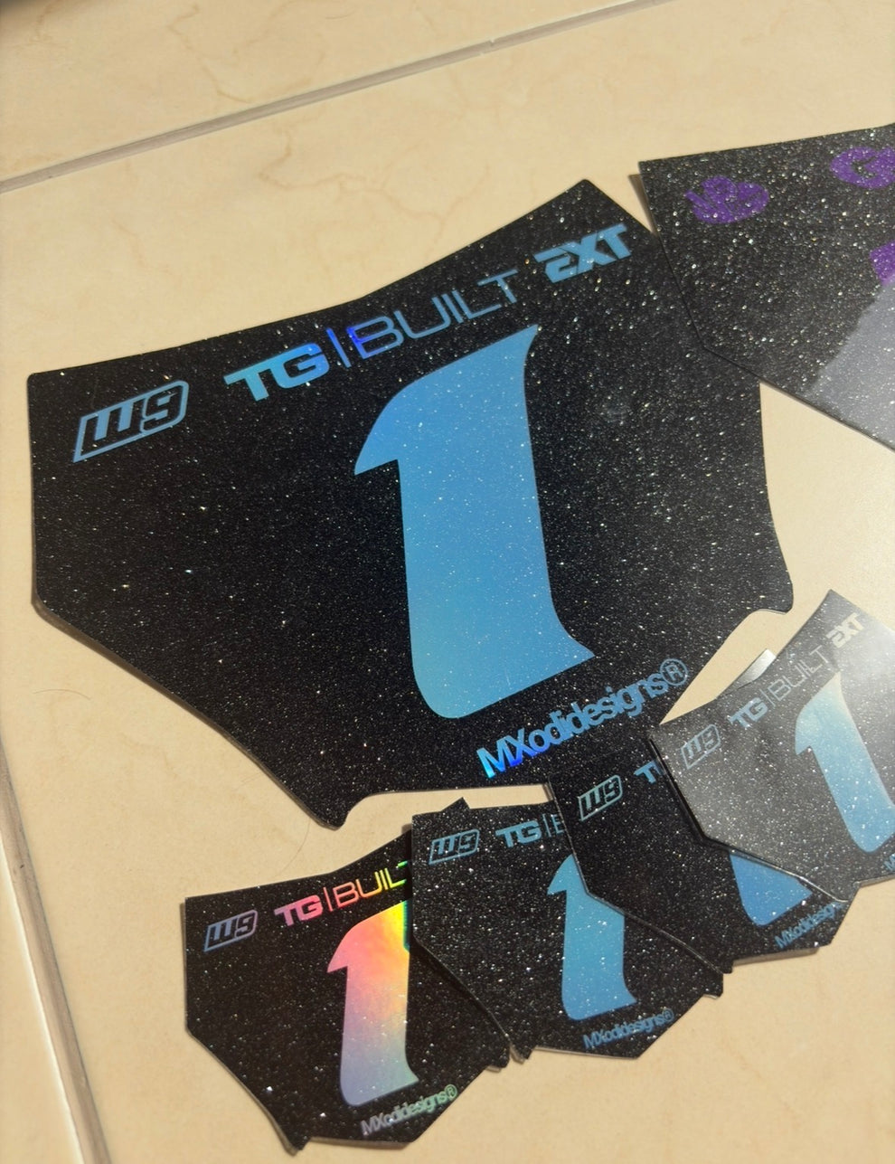 Motocutz front number plate decal – MxOdiDesigns