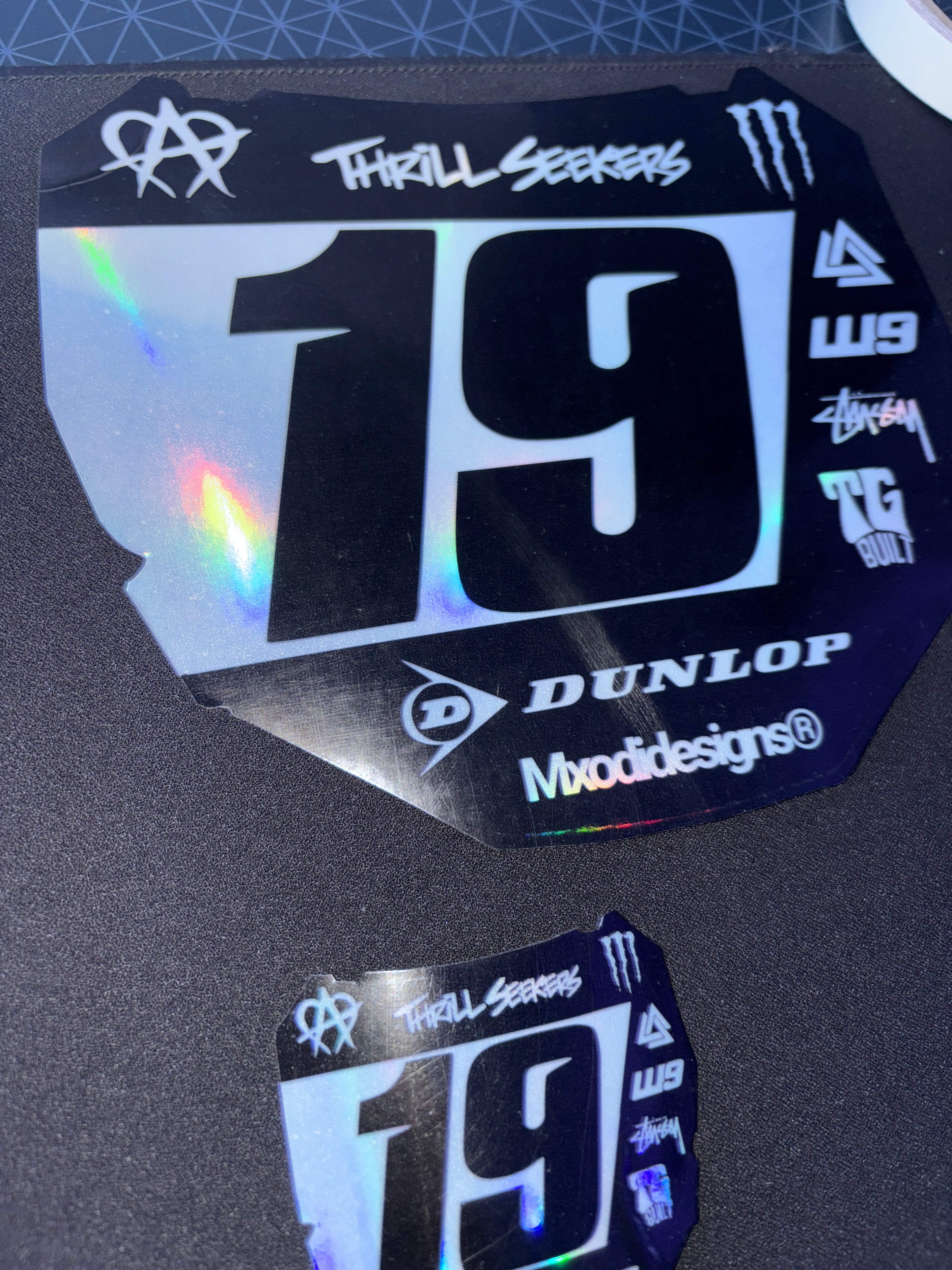 [PREORDER] ODI number plate decal (shipping in September) – MxOdiDesigns