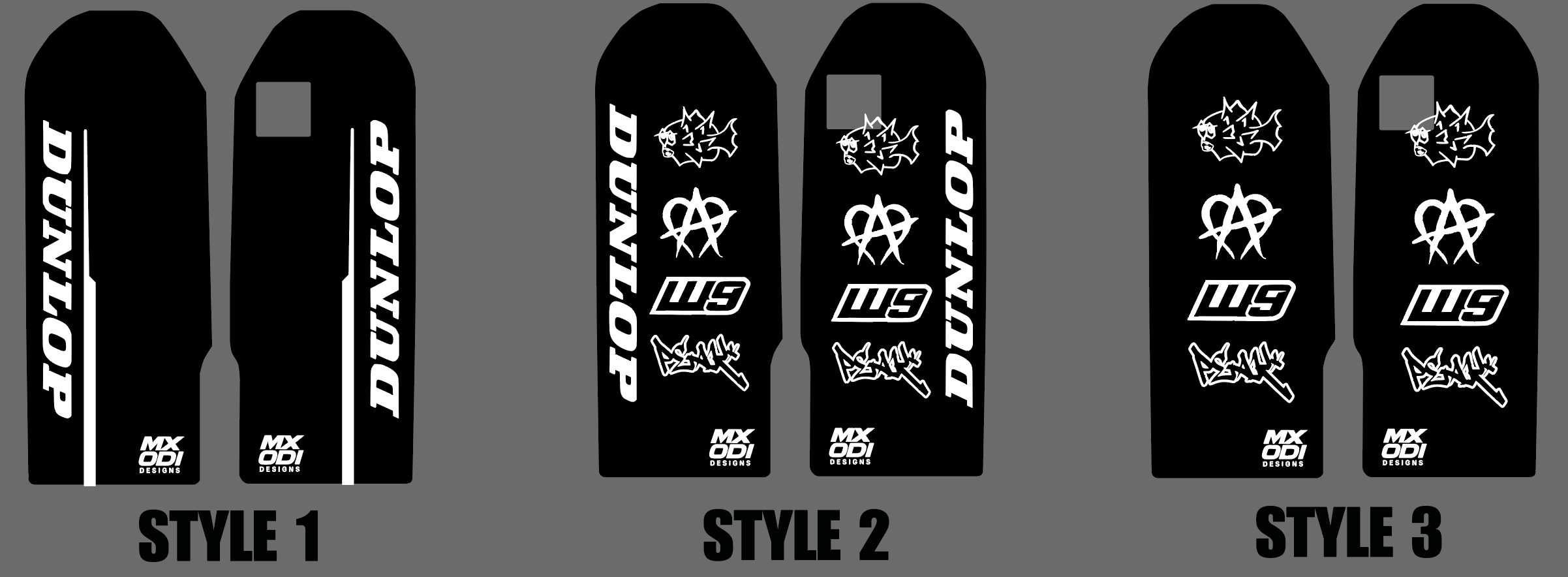 OEM Talaria fork guard decals – MxOdiDesigns
